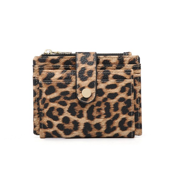 Jen & Co | Bags | Cheetah Print Mini Snap Walletcard Holder | Poshmark